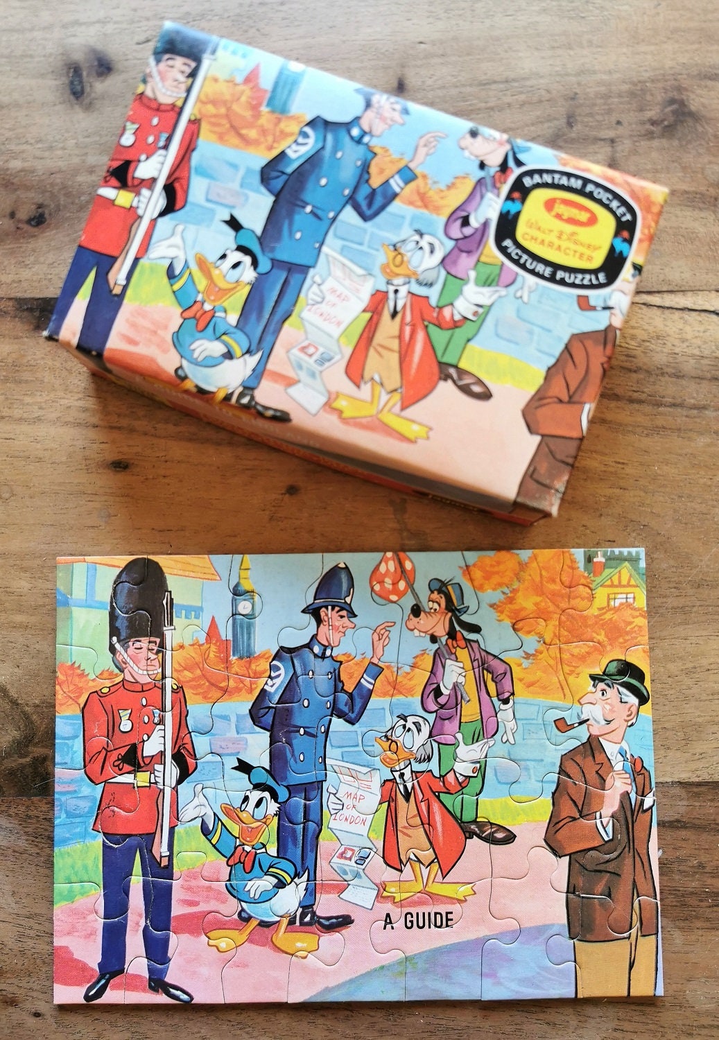 Vintage 1960's Walt Disney Puzzle Donald Duck - Etsy Ireland
