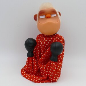 1980's Mechanical Boxing Ape Man Puppet Doll - Etsy