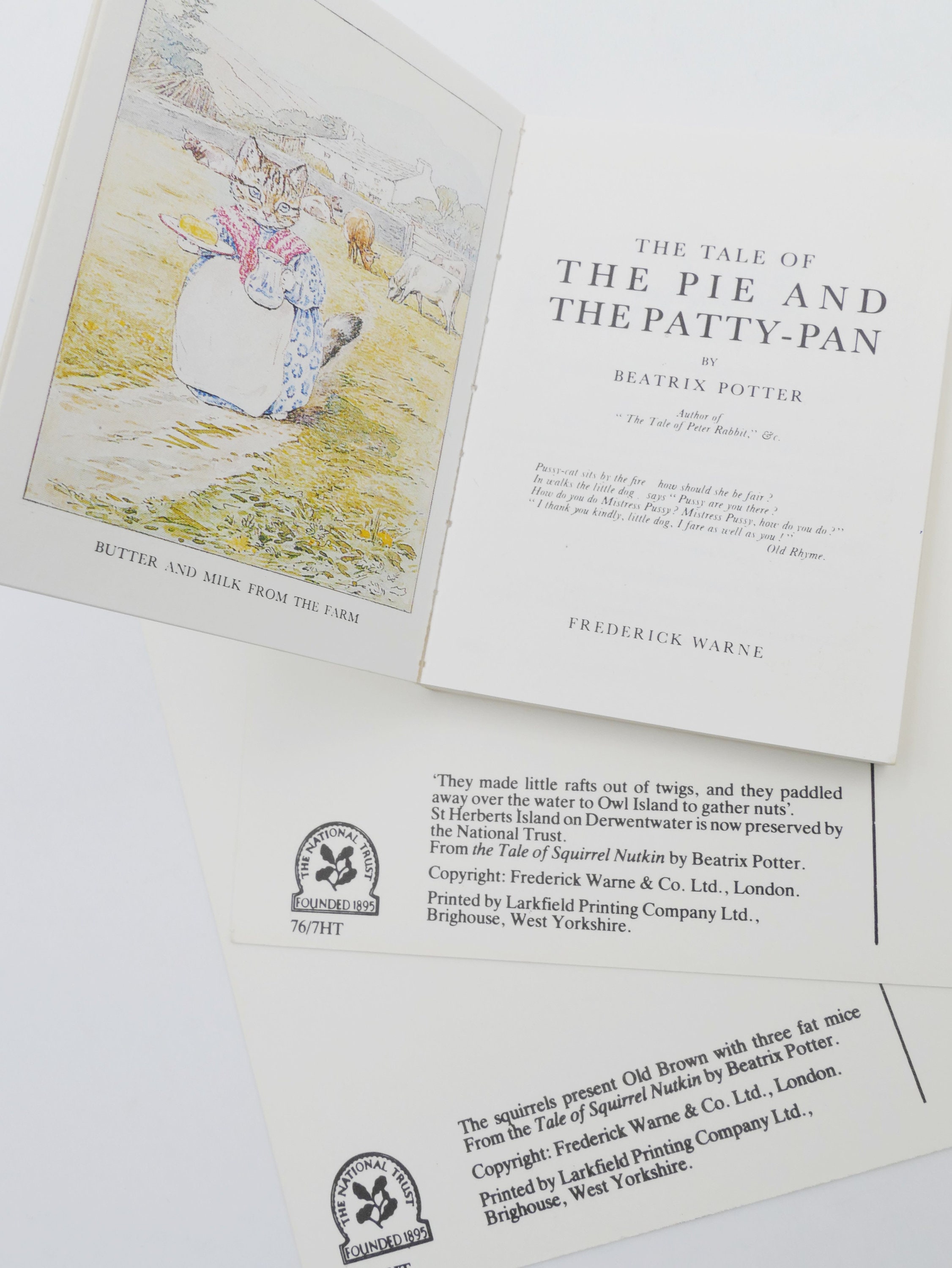 Vintage Beatrix Potter Miniature Book Postcards Collectibles - Etsy