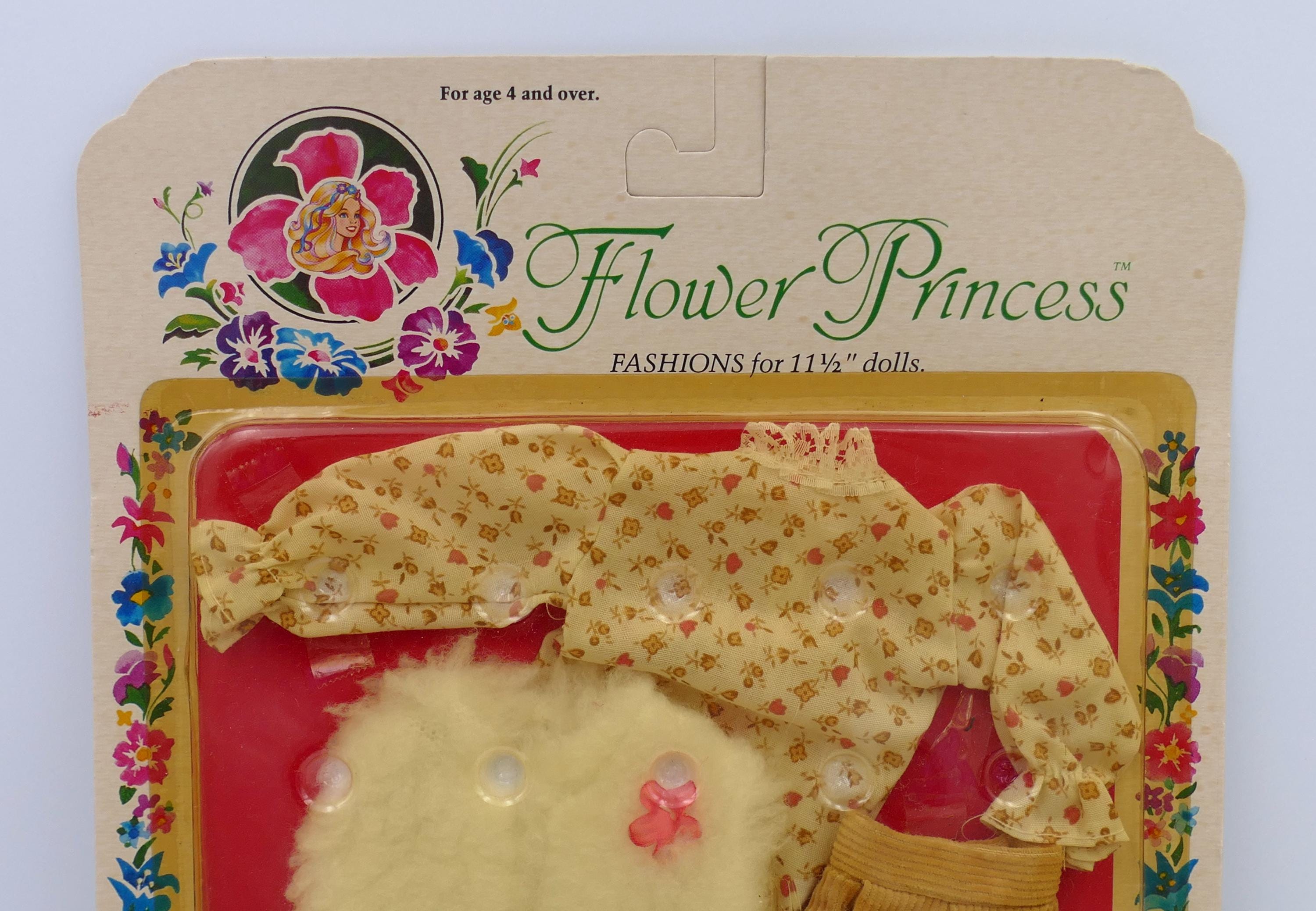 1982 Creata Flower Princess Fashion Doll Original Clothing #1125 Sealed ...