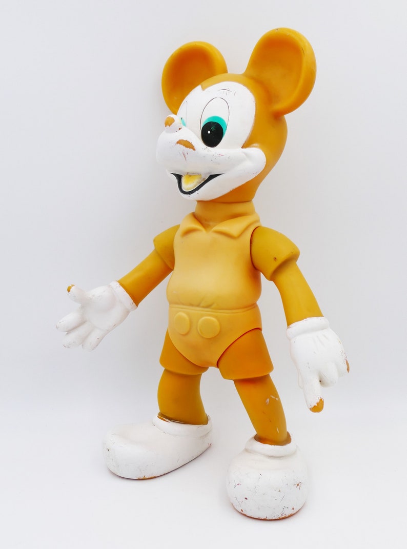 1960's Walt Disney Mickey Mouse Ledraplastic Type Rubber - Etsy