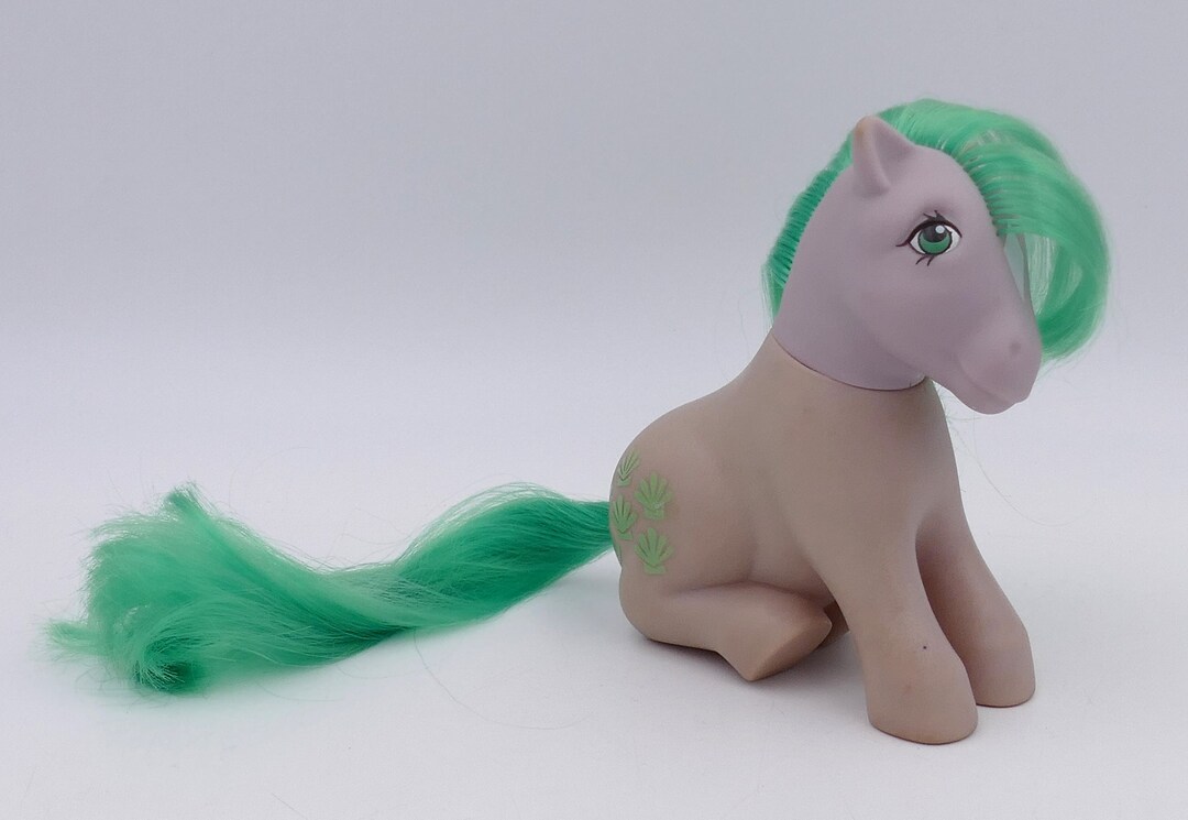 1983 G1 Seashell My Little Pony Toy Figurine Hasbrohong Kong - Etsy