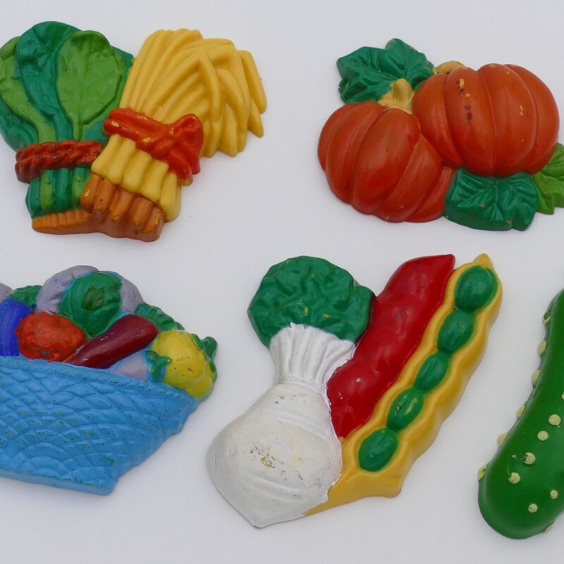 Vegetable Magnet - Etsy