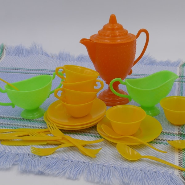 Toy Tea Set - Etsy