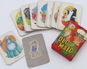 1950's Chad Valley Happy Families Card Game Complete Original Box - Etsy