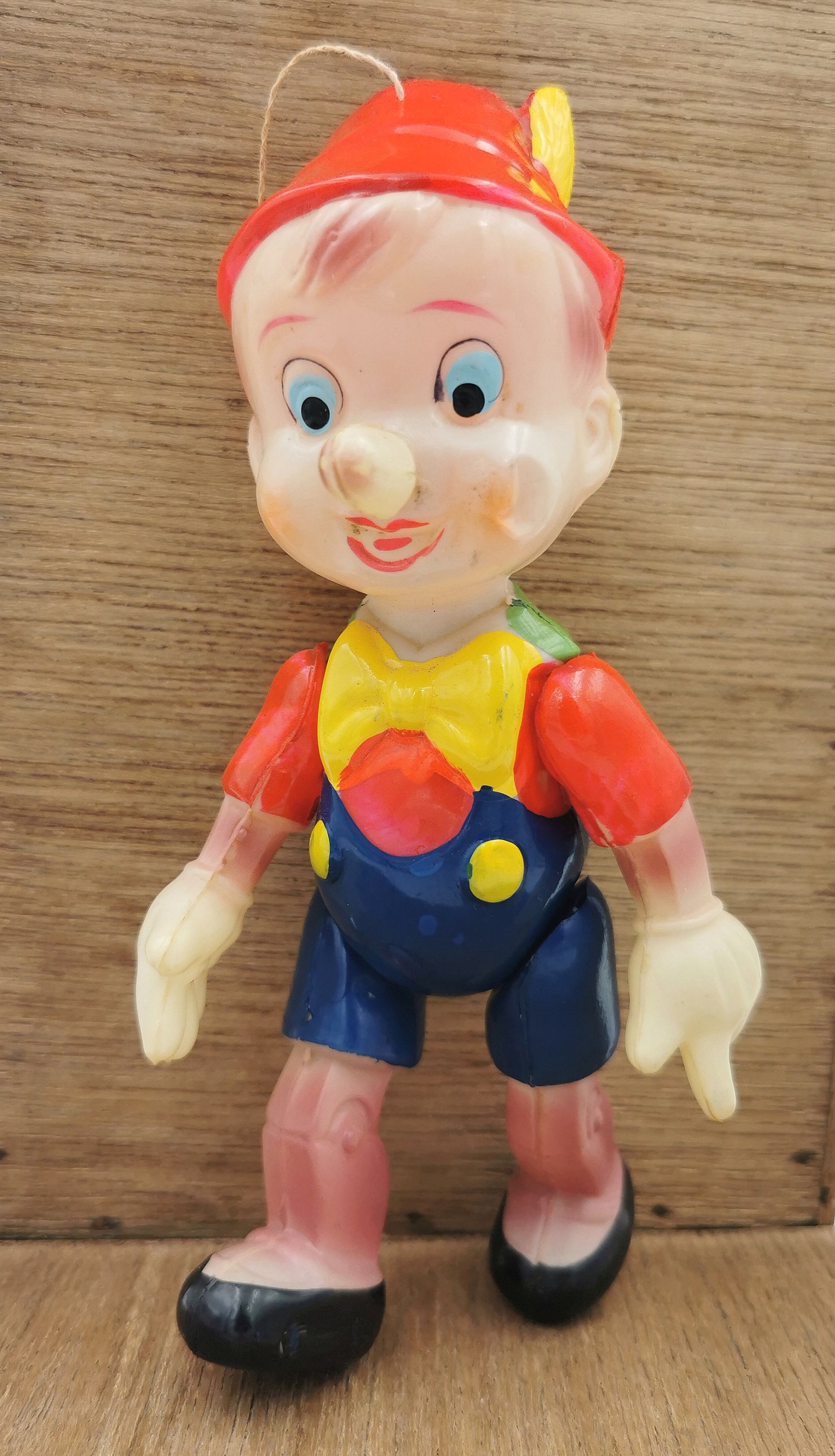 Vintage 1940's Celluloid Pinocchio Puppet Figurine - Etsy