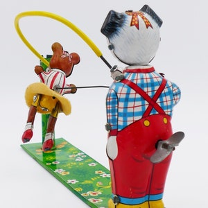 Tin Litho 1950's Wind-up Toy Skipping Rope Bears Japan - Etsy