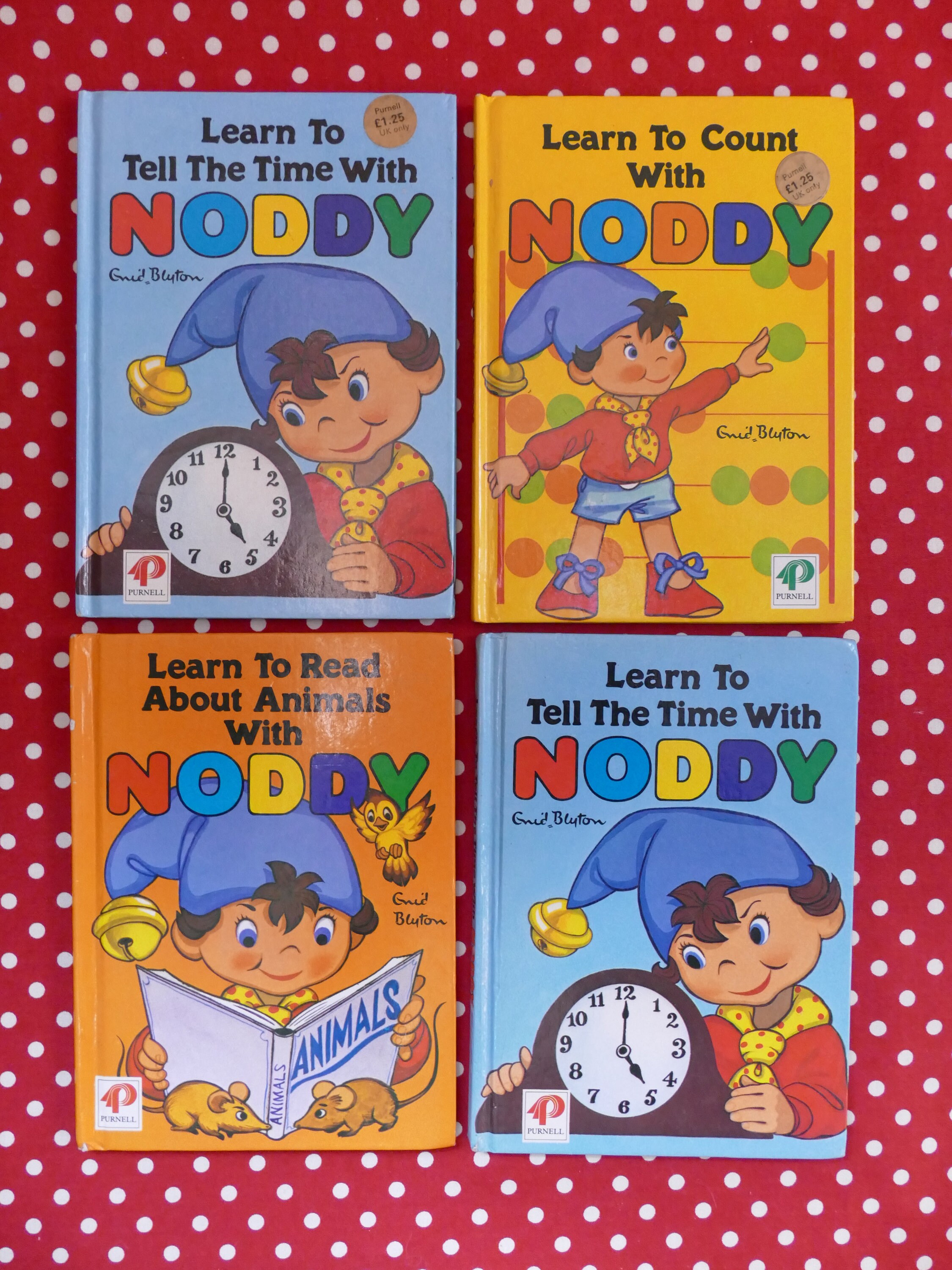 Vintage Noddy Enid Blyton story books | Etsy