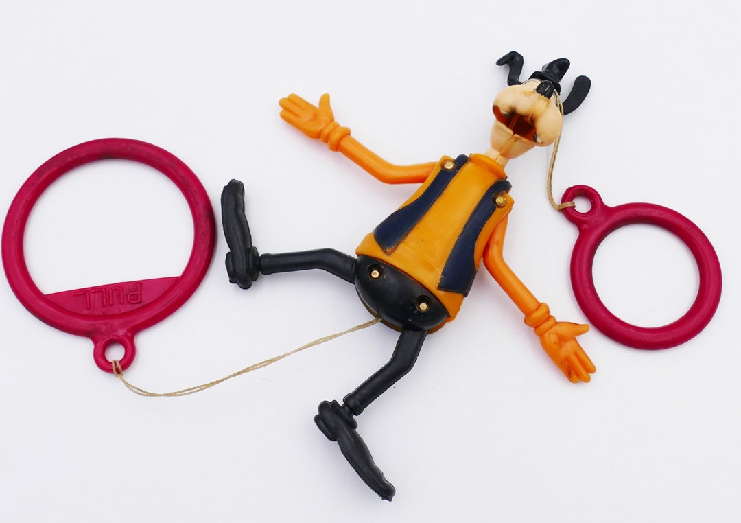 Goofy Walt Disney Plastic Pull Toy Novelty Toy Hong Kong - Etsy