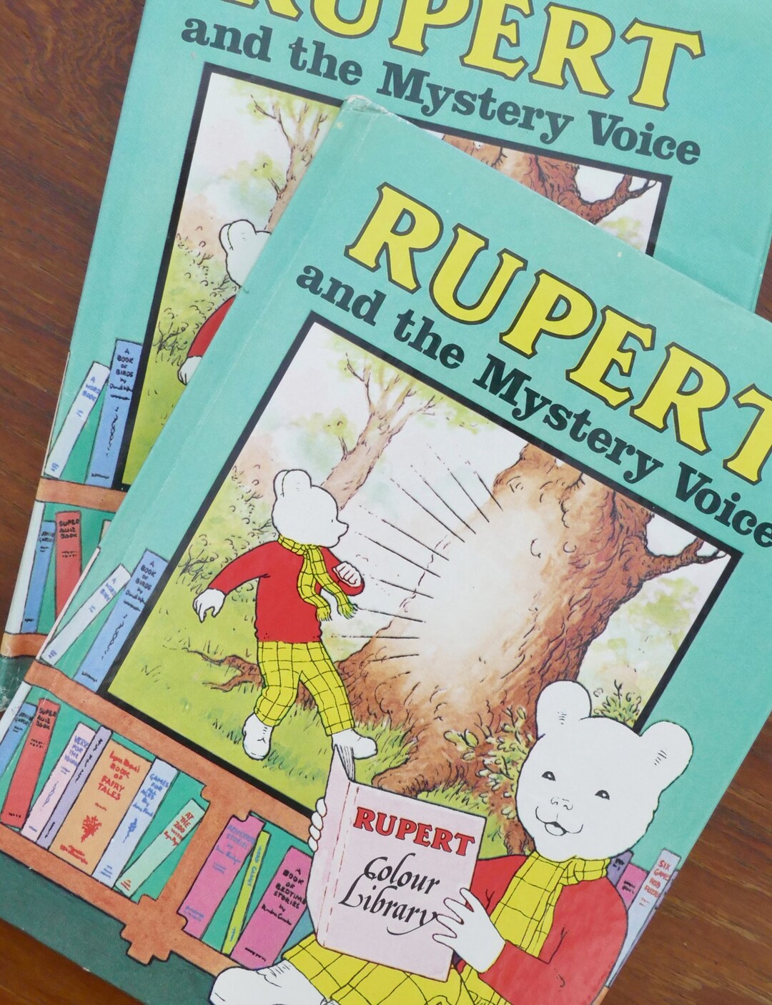 1976 Rupert the Bear Children's Book - Rupert and the Mystery Voice ...
