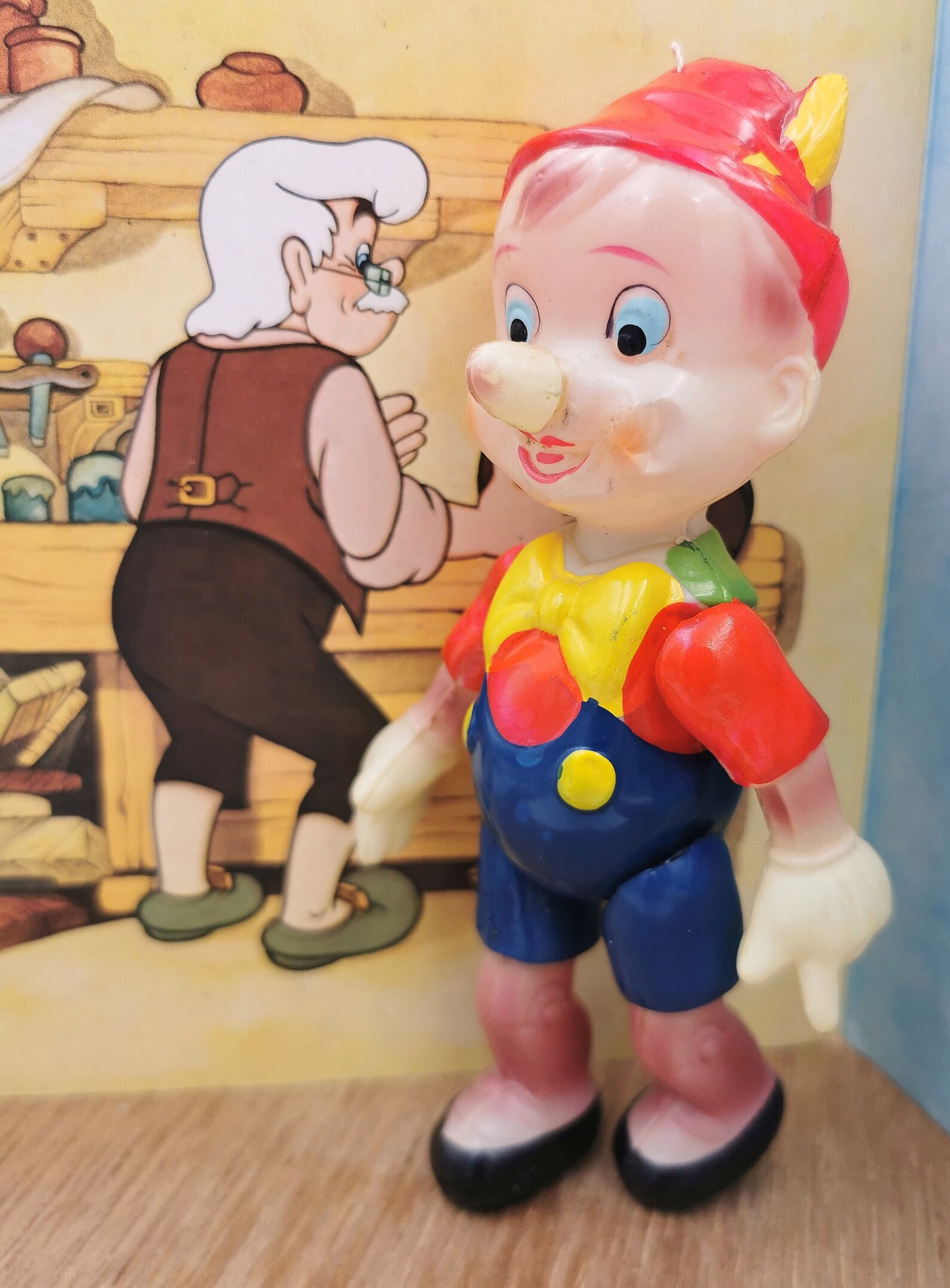 Vintage 1940's Celluloid Pinocchio Puppet Figurine - Etsy