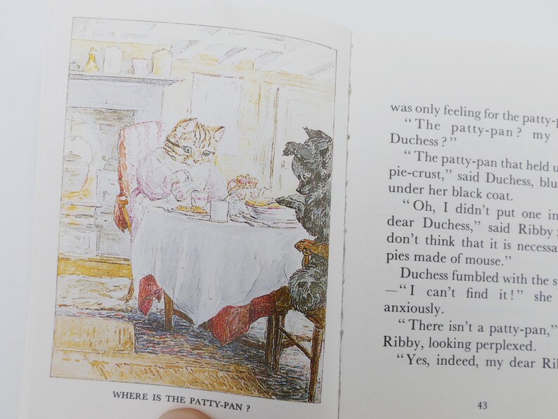 Vintage Beatrix Potter Miniature Book Postcards Collectibles - Etsy