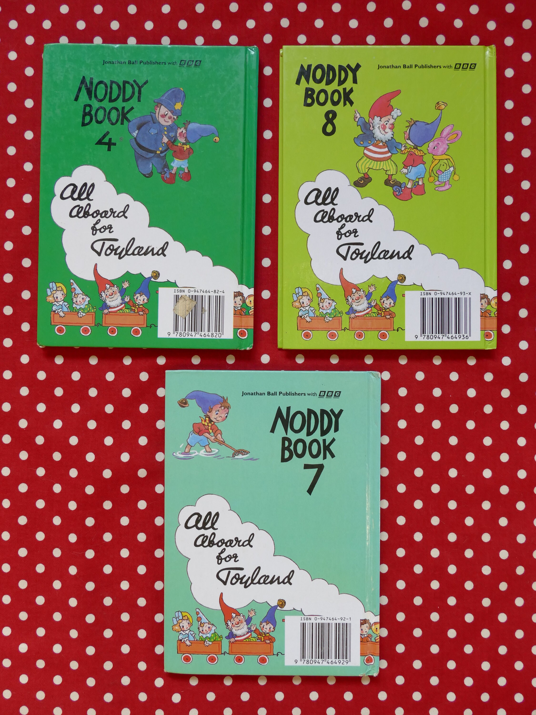 TRIO of Vintage Noddy Enid Blyton Story Books | Etsy