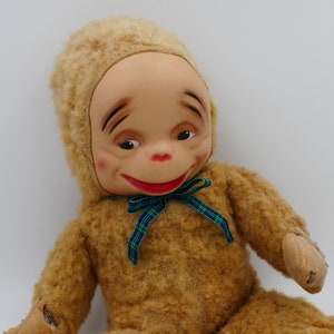 Monkigund Gund Type 1950's Monkey Ape Plush Soft Toy RARE - Etsy