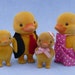 1980's Vintage Forest Families DUCK Dad Mom Boy Girl - Etsy