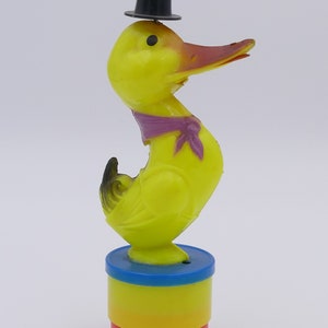 Vintage 1960's Duck Push Toy Novelty Toy Dime Store Toy Italy - Etsy