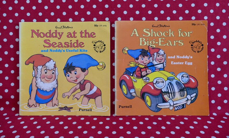 Vintage Noddy Enid Blyton Story Books - Etsy Canada
