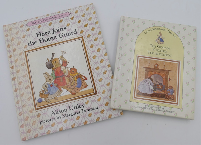 Pair of Little Grey Rabbit Books Alison Utley - Etsy