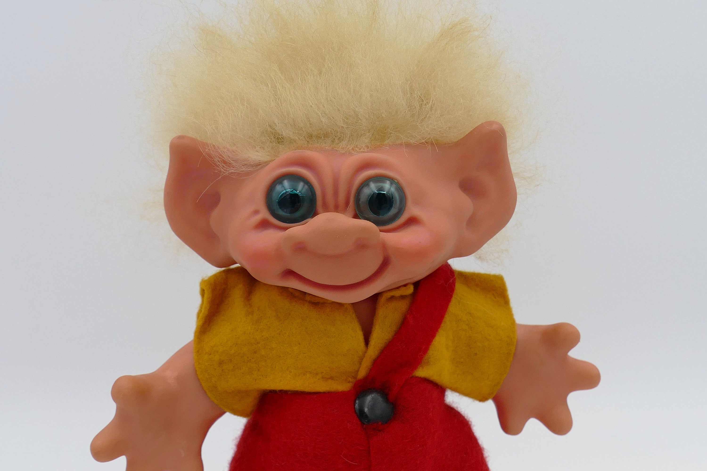 1960's Thomas Dam Boy Troll Figure Savings Bank Coin Bank Denmark - Etsy