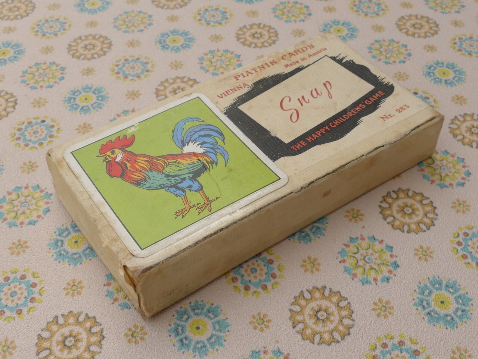 1950's Vintage Piatnik Snap Playing Cards - Etsy