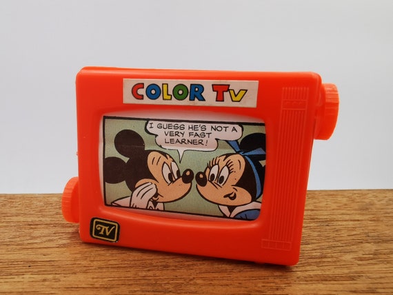 Vintage 1960's Walt Disney Goofy Color Tv Novelty Toy Hong - Etsy