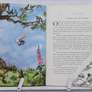 Vintage Pookie and the Gypsies Children's Story Book Ivy Wallace 1957 ...