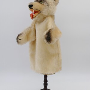 Vintage 1950's Steiff Mohair Loopy Wolf Hand Glove Puppet - Etsy