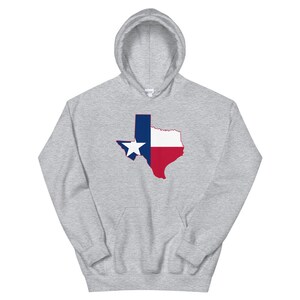 Texas State Gift Souvenir | Texas Flag State Outline Hoodie - Etsy