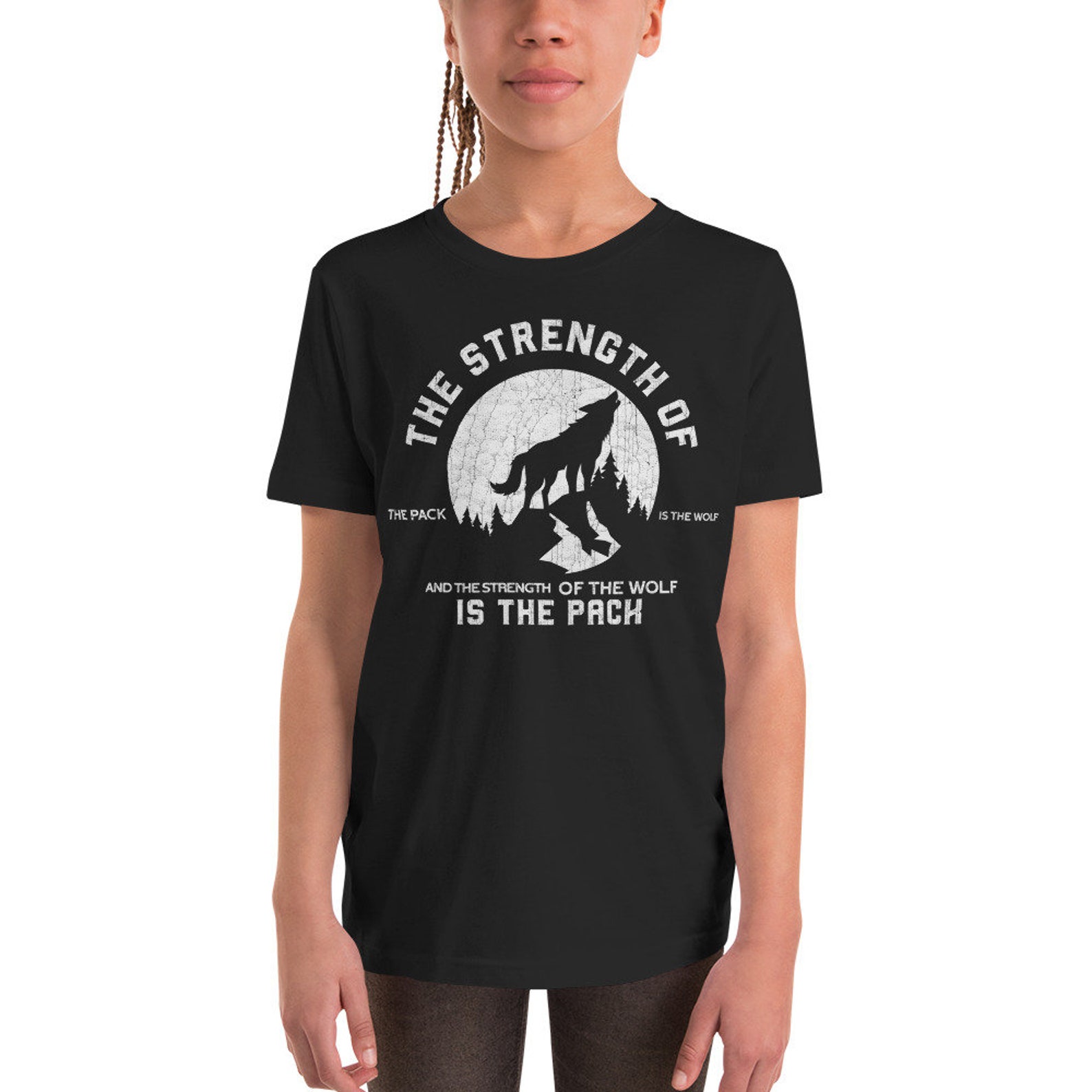 Epic Wolf Pack Quote the Strength of the Pack | Etsy