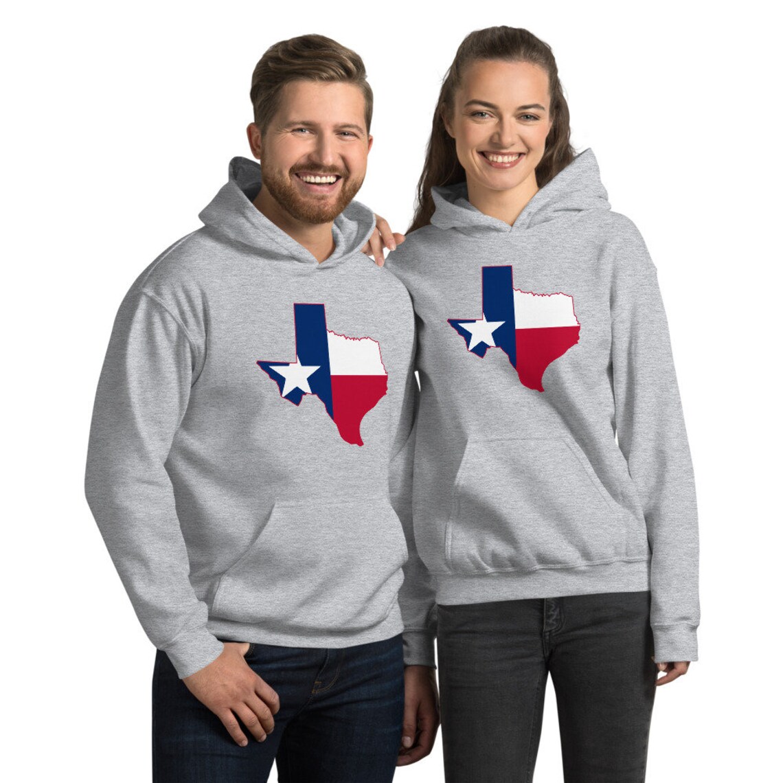 Texas State Gift Souvenir Texas Flag State Outline Hoodie | Etsy