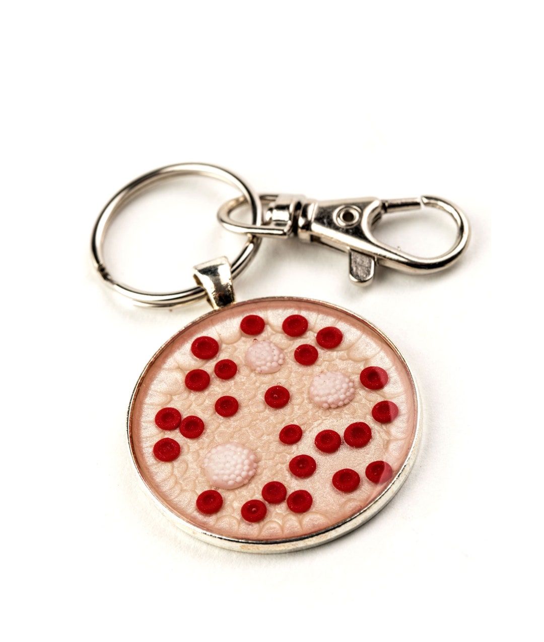 Blood Cell Key Chain Key Ring Biology Gift Science Art - Etsy UK
