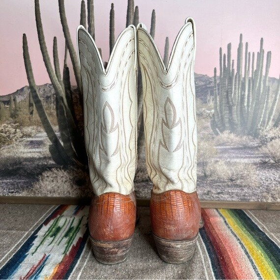 J. Chisholm Western Leather Cowboy Boots - Gem