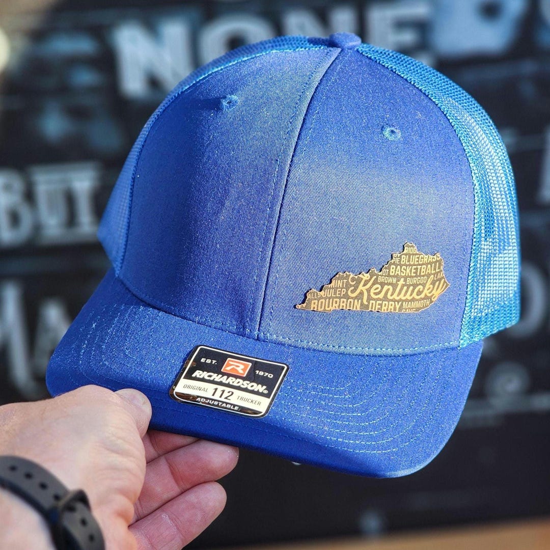 Blue Kentucky Sports Fan Richardson 112 Trucker Hat - Royal Blue W ...