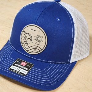 Ocean Design Cap, Richardson Branded Hat, Stylish Christmas Present ...