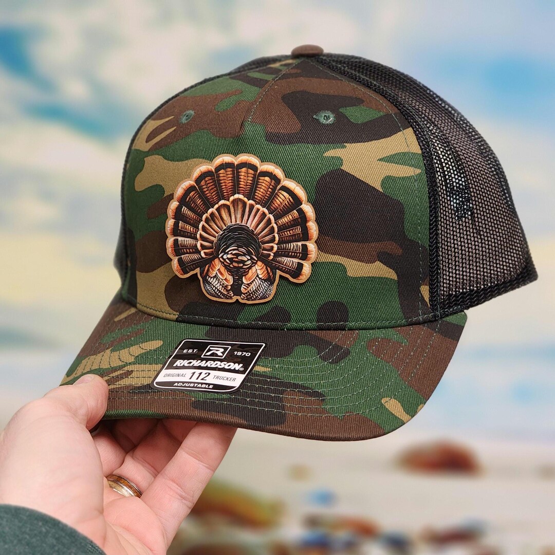 Turkey Hunting Hat - Richardson 112, Camo Trucker Hat - Etsy