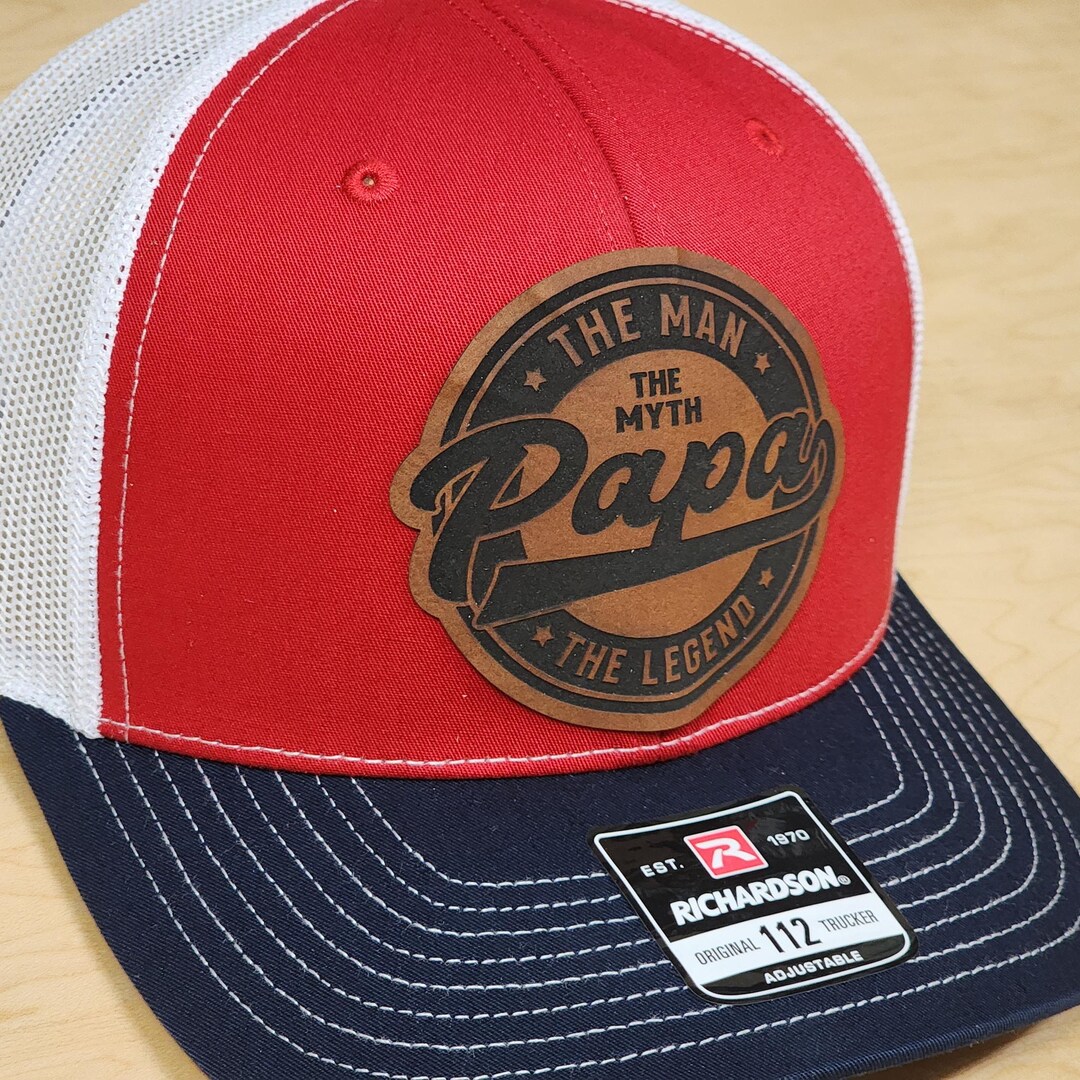 The Man, the Myth, the Legend, Papa Hat, Unique Birthday Present ...