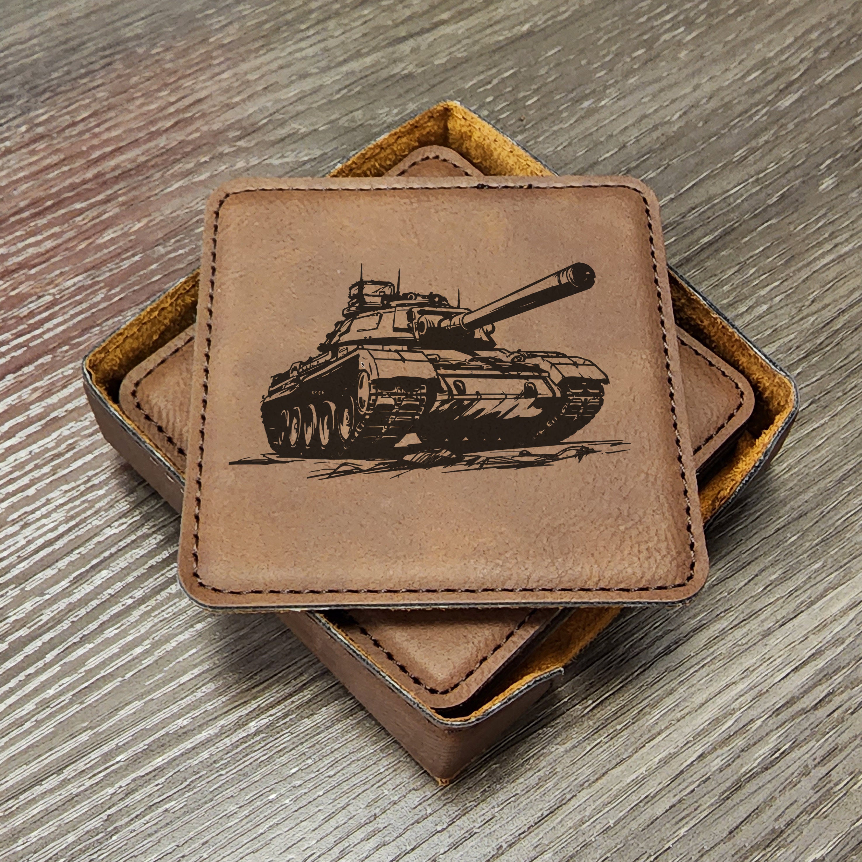 Military Tank Coaster, Military Proud Coaster, Army Gift Coasters ...
