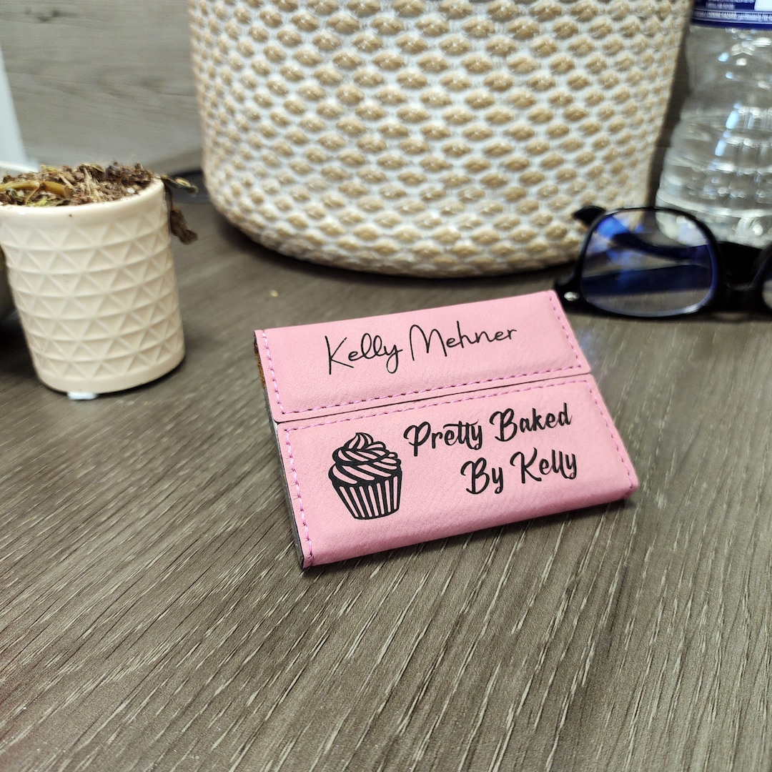 Banker Gift - Leather Business Card Holder - Promotion Present - Self ...