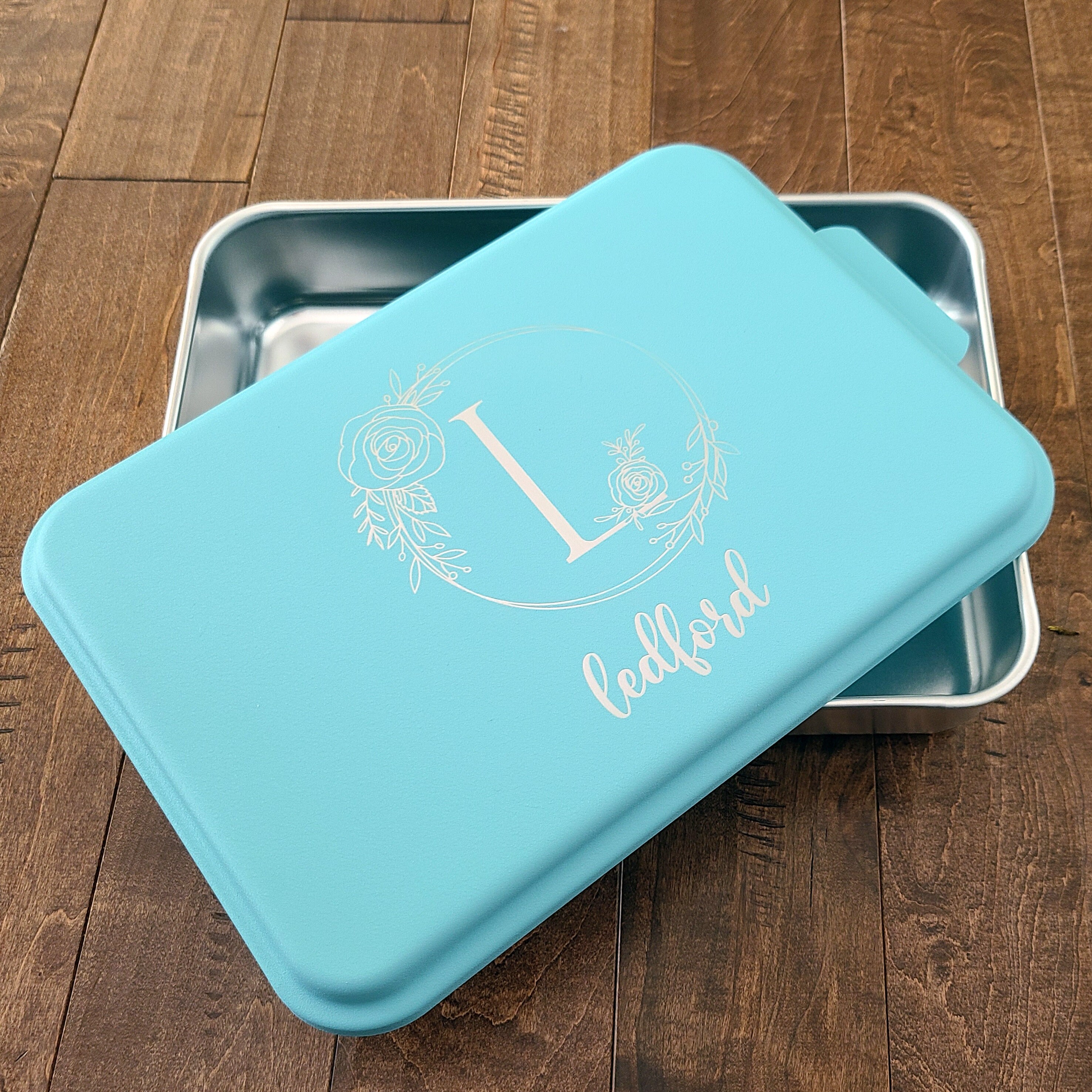 Black Personalized Cake Pan - Five Colors to Choose From - Wedding Gift ...