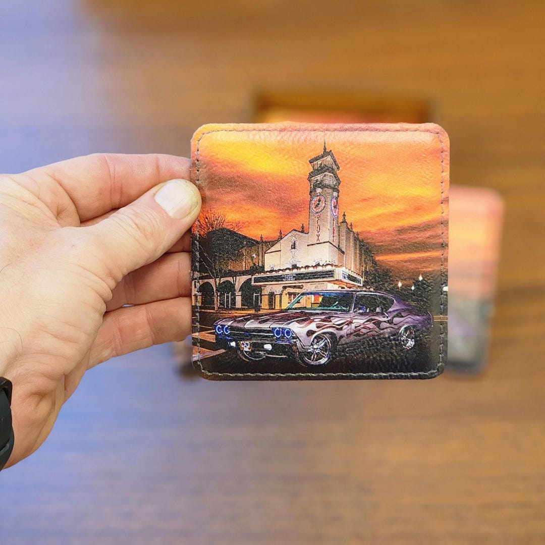 YOUR Car on Coasters - Set of 6 With Holder, Gift for Car Enthusiast ...