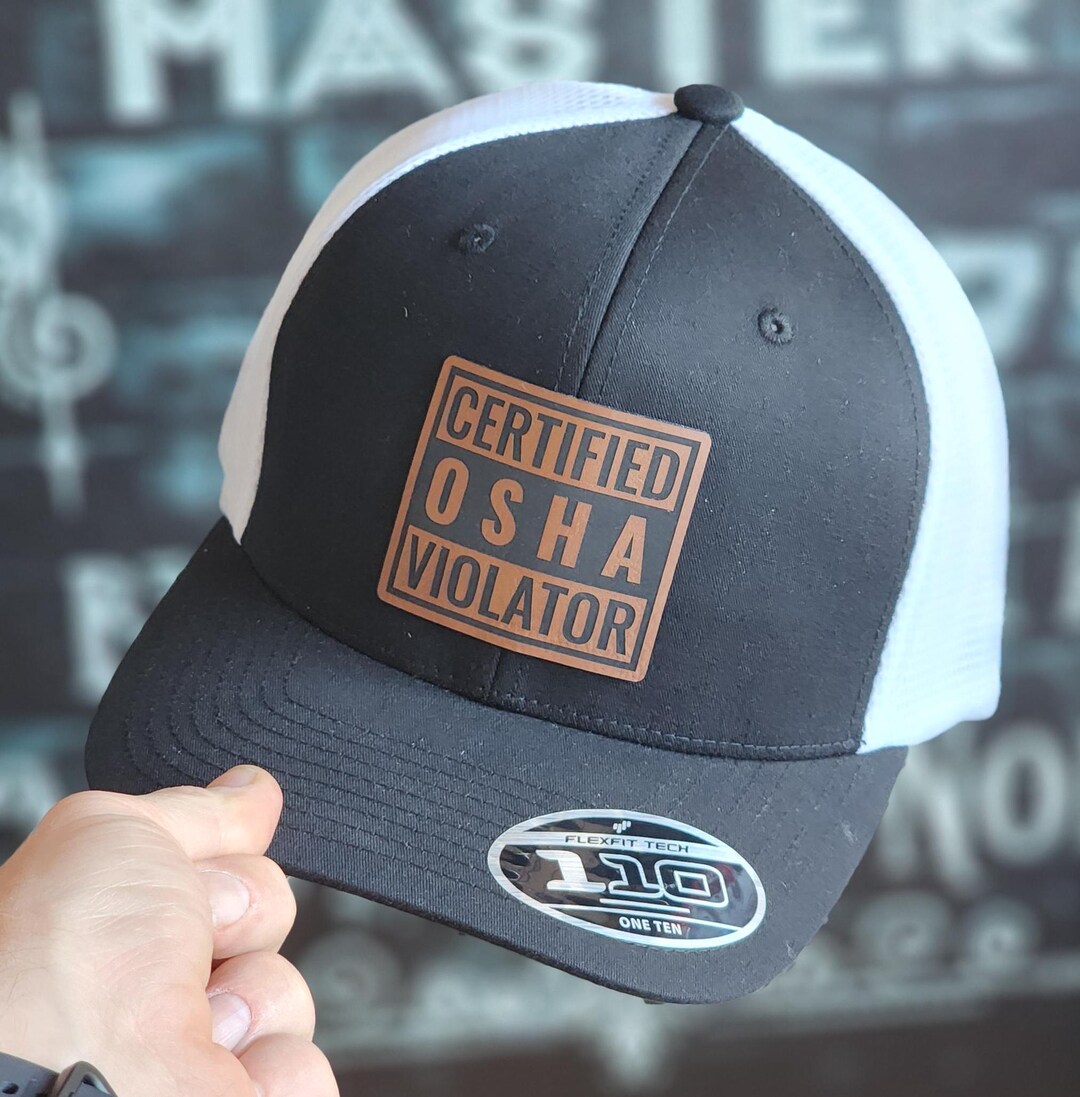 Certified OSHA Violator Trucker Hat - Funny Construction Gift - Etsy