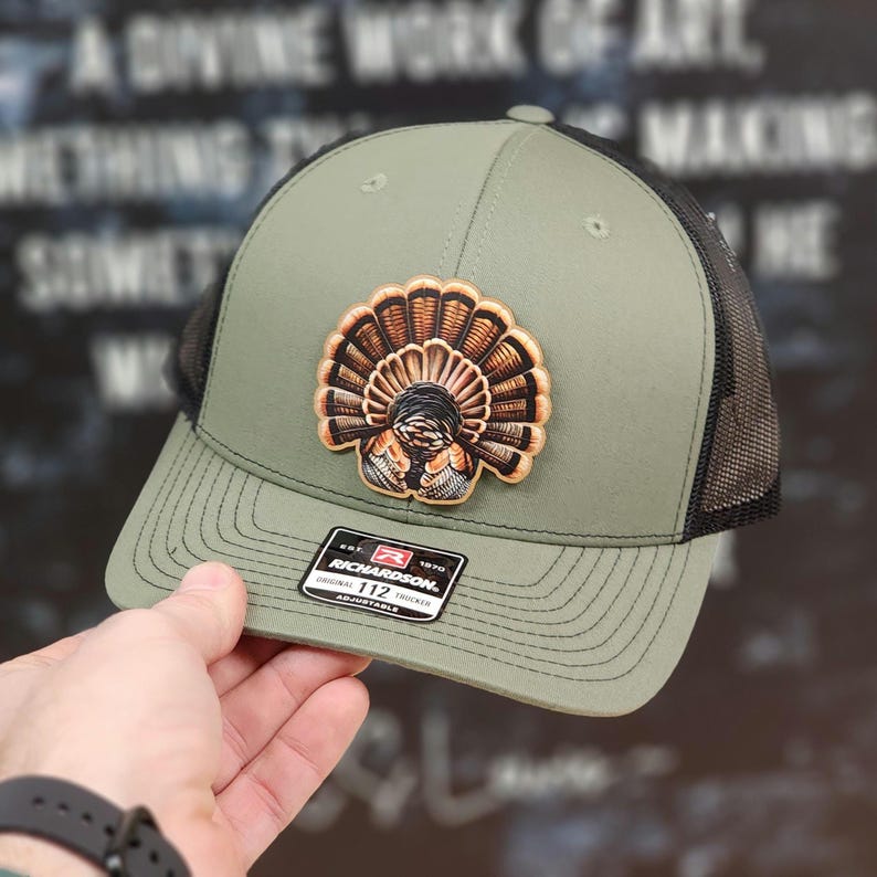 Turkey Hunting Hat - Richardson 112, Camo Trucker Hat - Etsy