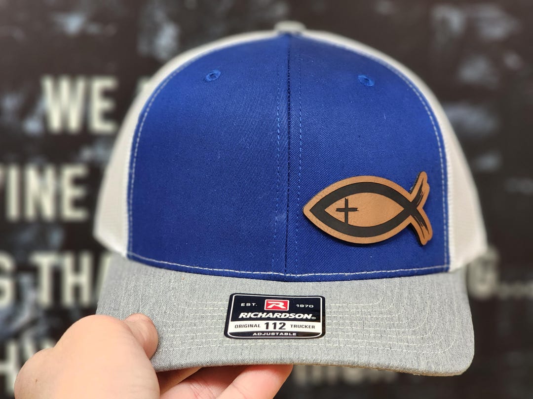 Laser-cut Fish Emblem Cap, Birthday Gift, Fashion Conscious Friends ...