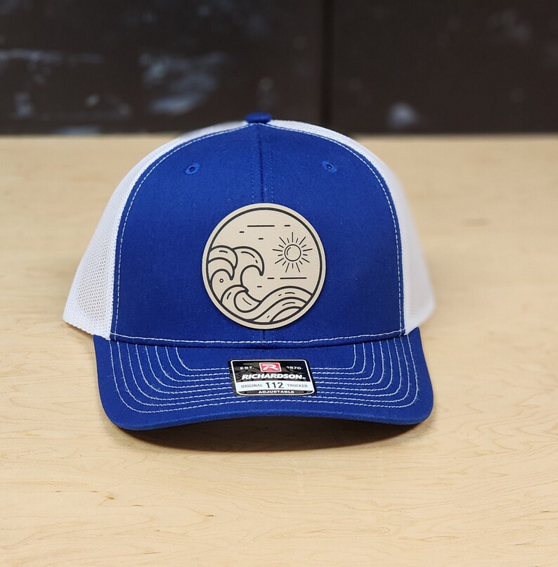 Ocean Design Cap, Richardson Branded Hat, Stylish Christmas Present ...