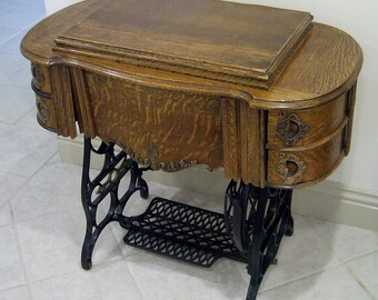 Antique sewing table | Etsy