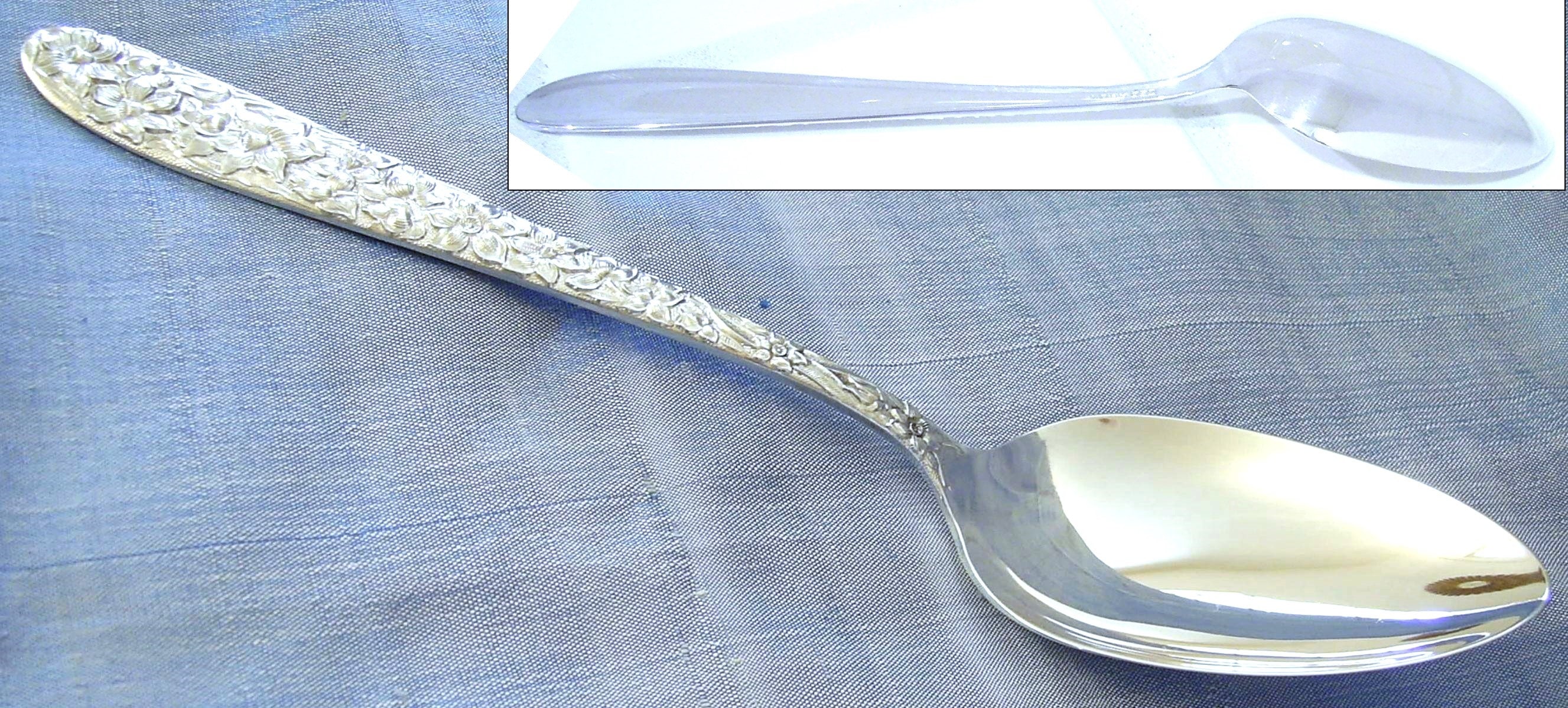 RARE Vintage New National Silver NSC Narcissus STERLING Silver Serving ...