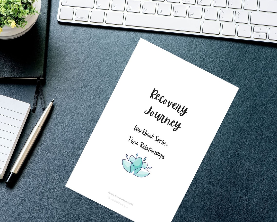Recovery Journey Workbook - Toxic Relationships, Relationships, Self ...