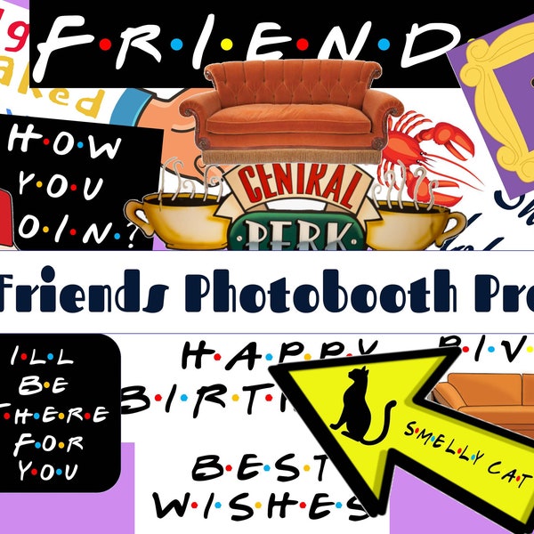 Friends Photobooth Frame - Etsy