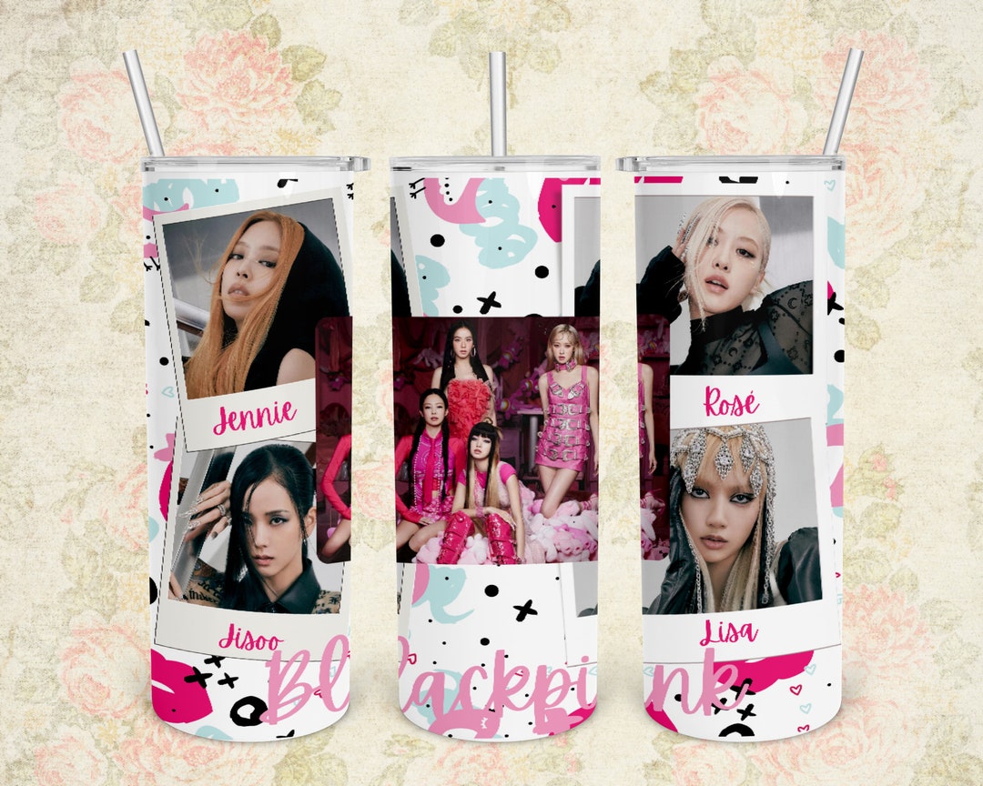 Blackpink Born Pink 20 Oz Skinny Tumbler Wrap for Sublimation Digital ...