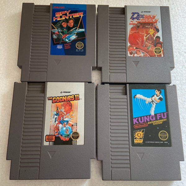 Nintendo Entertainment System Video Games - Etsy